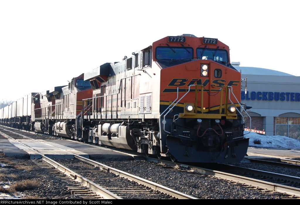 BNSF 7772, 4063 & 5036